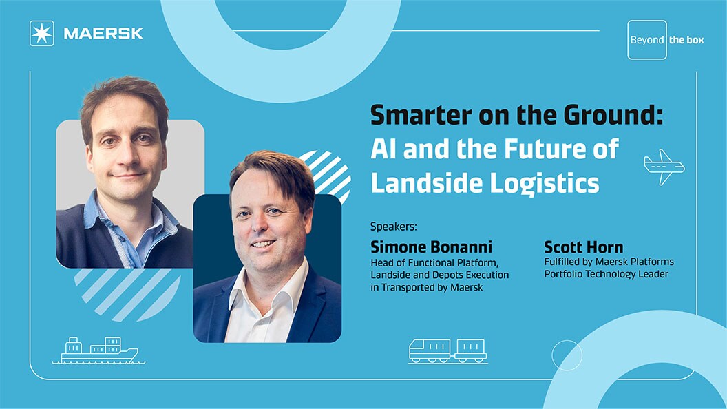 Artificial Intelligence and the future of landside logistics | Maersk