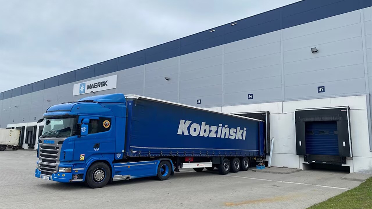 Maersk Gdańsk warehouse