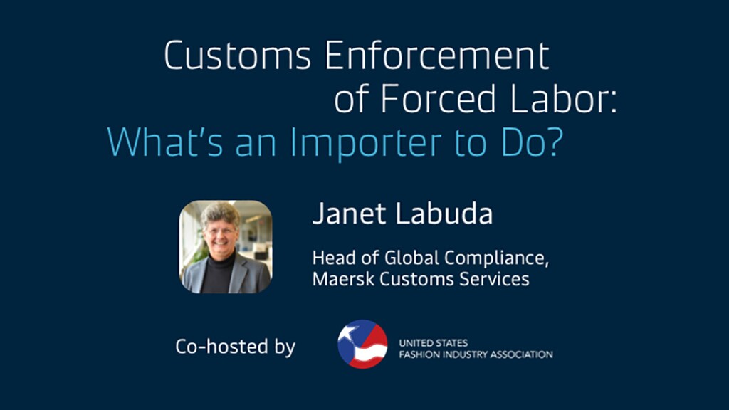Customs Enforcement of Forced Labor: What’s an Importer to Do? | Maersk