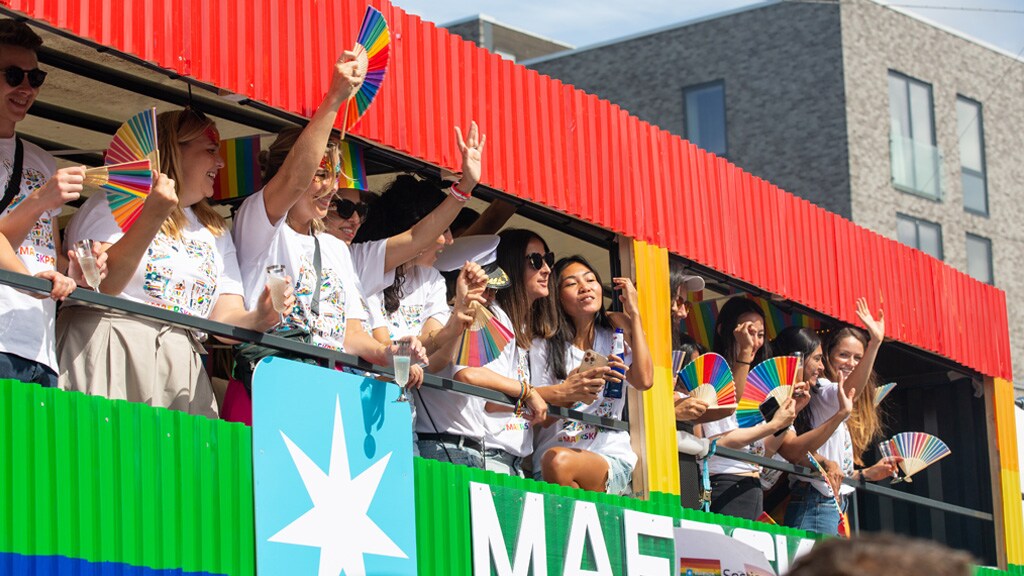 One year anniversary for the Pride@Maersk network | Maersk
