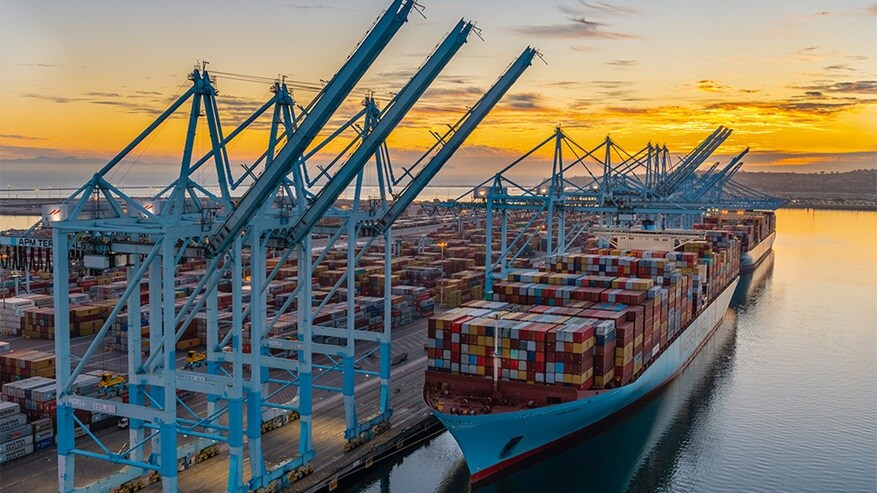 Vincent Clerc discusses supply chain disruption at the JOC TPM annual ...