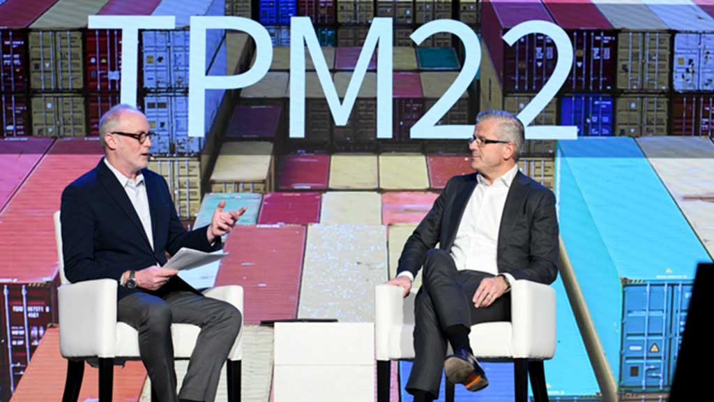 Maersk’s Vincent Clerc at JOC TPM22 event - “In an unpredictable world ...