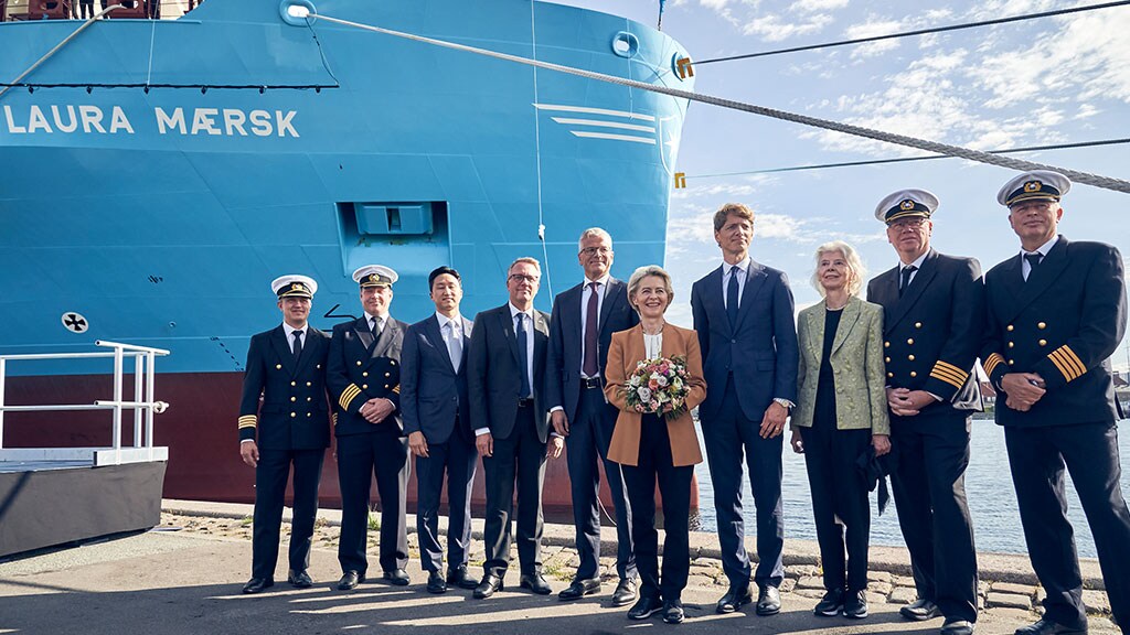 EU Commission President Names Landmark Methanol Vessel “Laura Mærsk ...