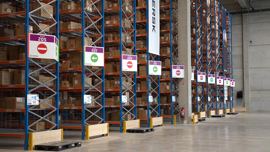 Maersk’s warehouse in the logistics heart of France officially opened ...