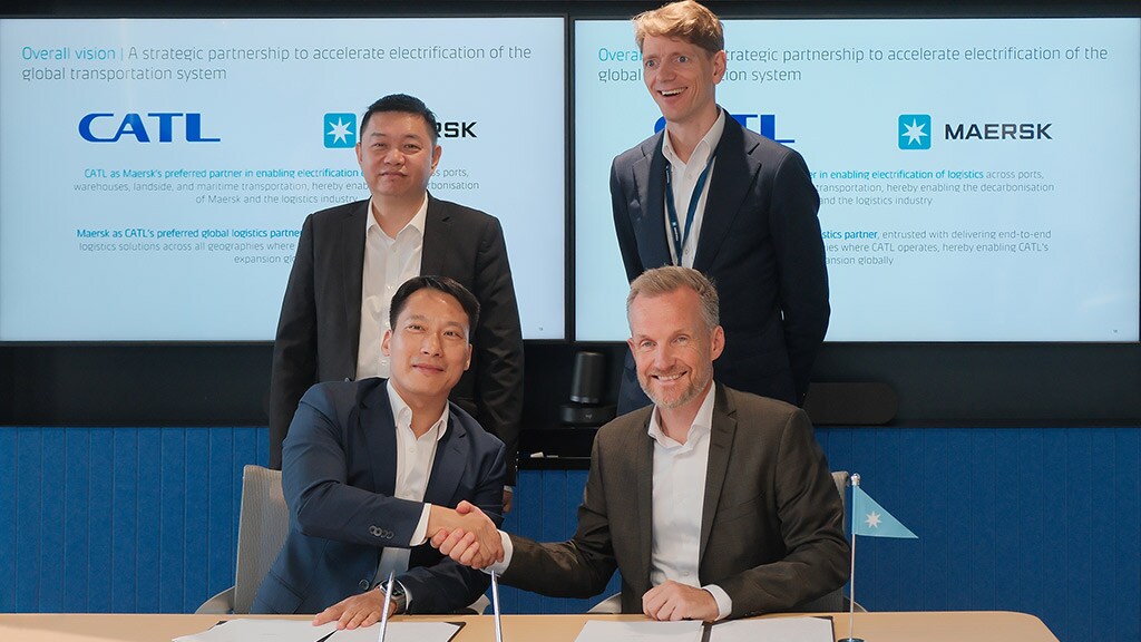 Maersk and CATL Forge Global Strategic Partnership in Supply Chain ...