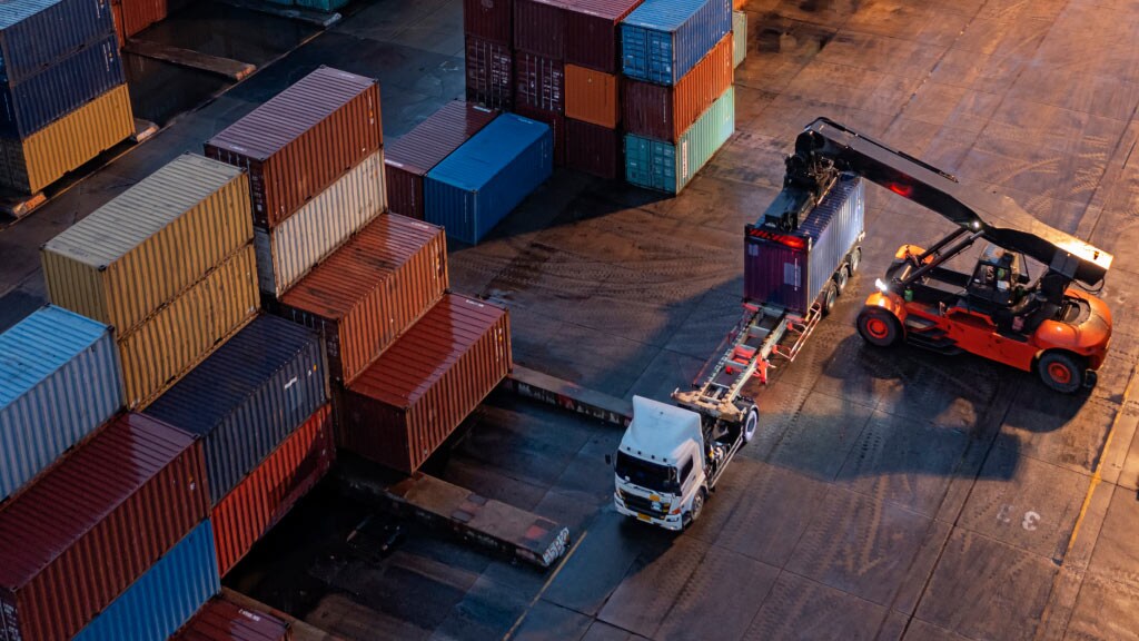 Logotipos De Contenedores De Transporte Intermodal